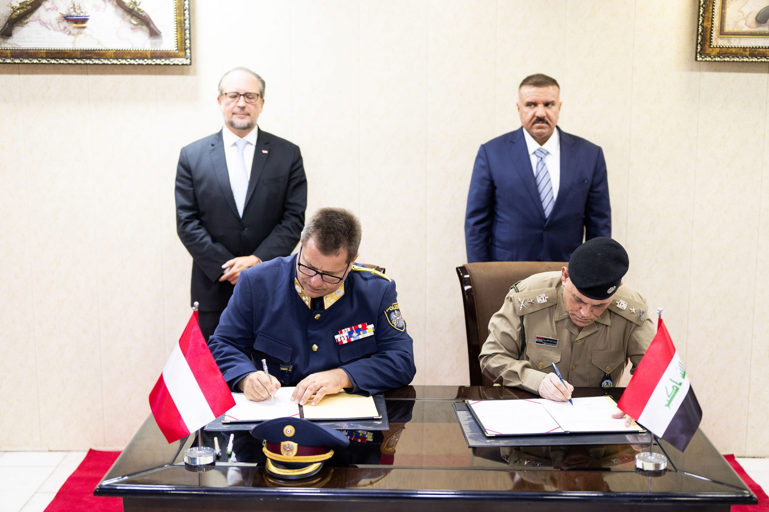 Police agreement between Austria and Iraq - European Police Congress